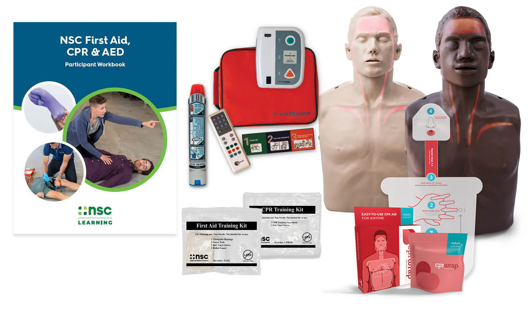 NSC First Aid, CPR, & AED Instructor Resource Kit - National Safety ...