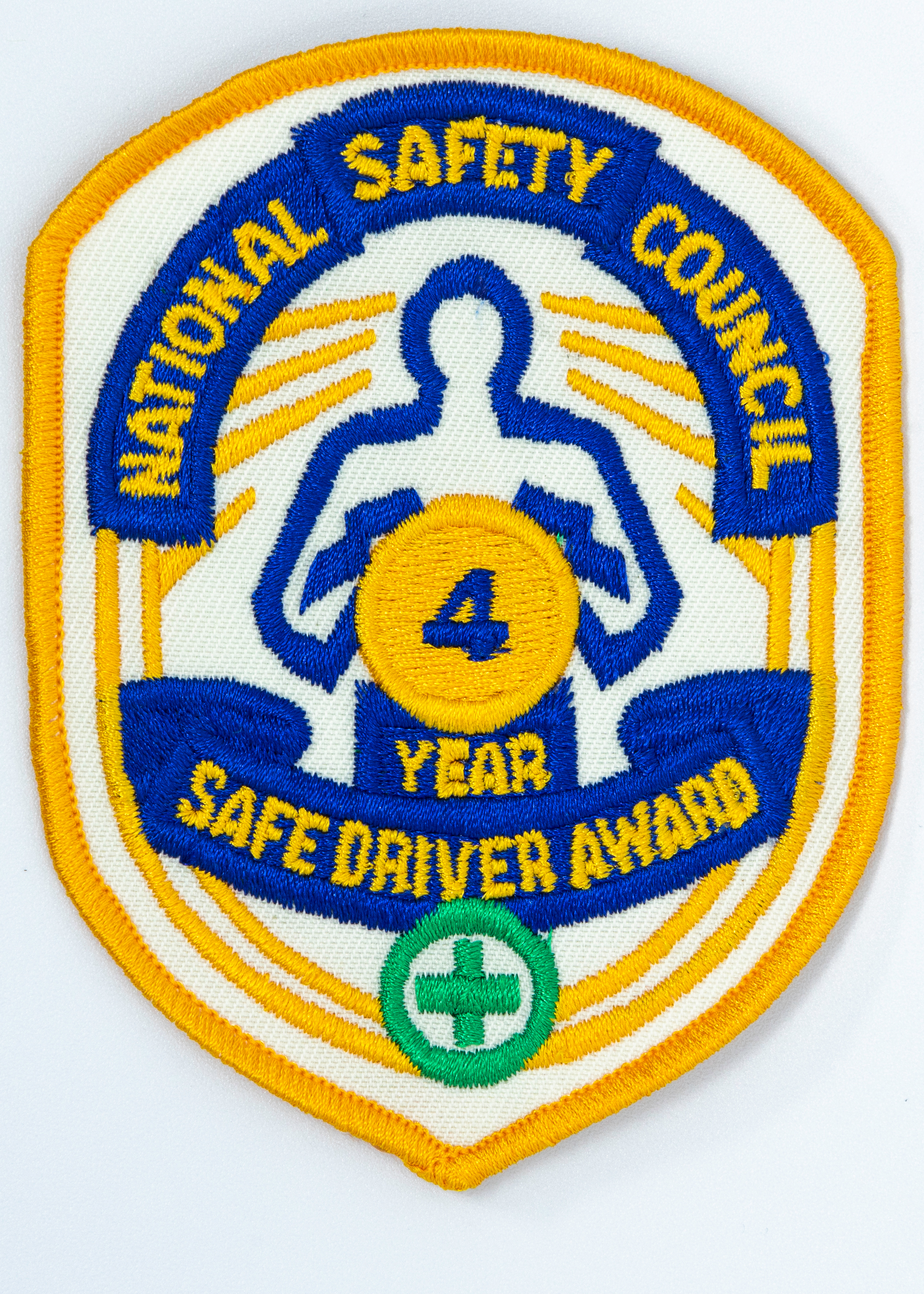 Safe Driver Award Arm Patch 4 Yr - National Safety Council Shop